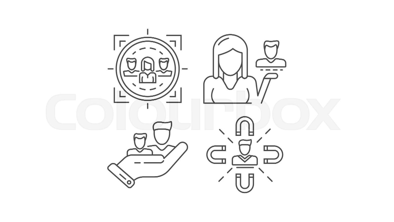 Customer retention icon animation | Stock video | Colourbox Customer retention icon animation | Stock video | Colourbox