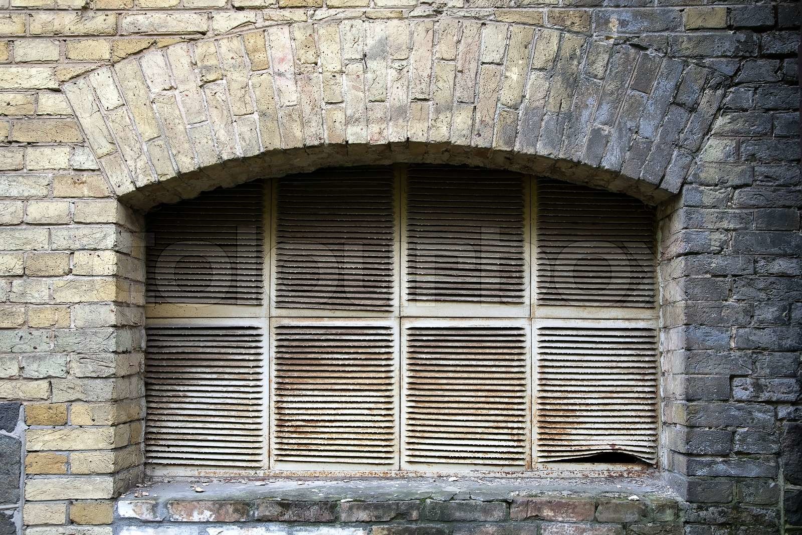 Old basement window | Stock image | Colourbox