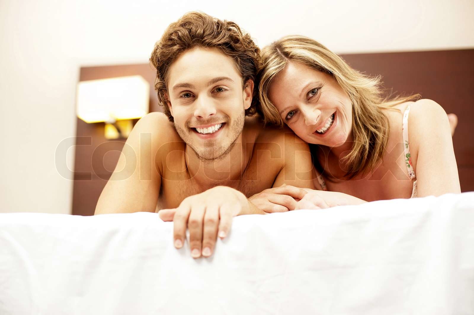 Love couple cuddling | Stock image | Colourbox