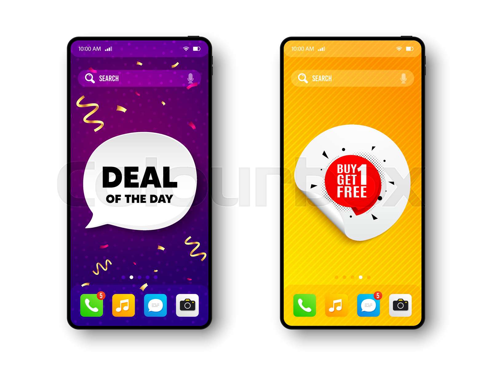 Buy 1 Get 1 Free sticker. Discount banner tag. Vector | Stock vector ...