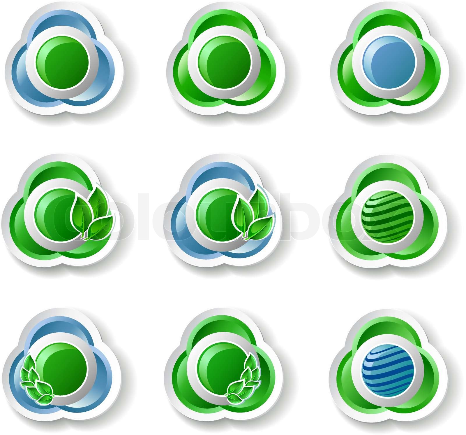 Set of environmental icons | Stock vector | Colourbox