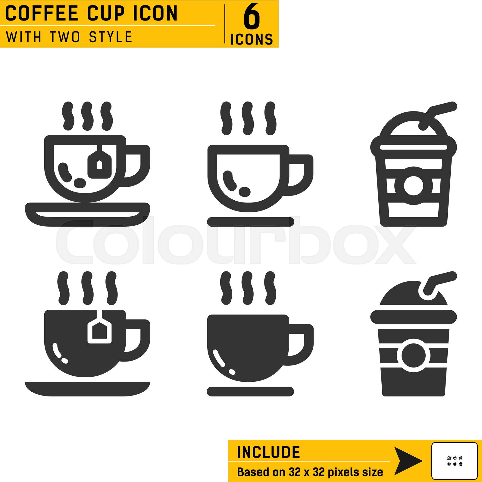 bereiche, topf, icons | Stock-Vektor | Colourbox