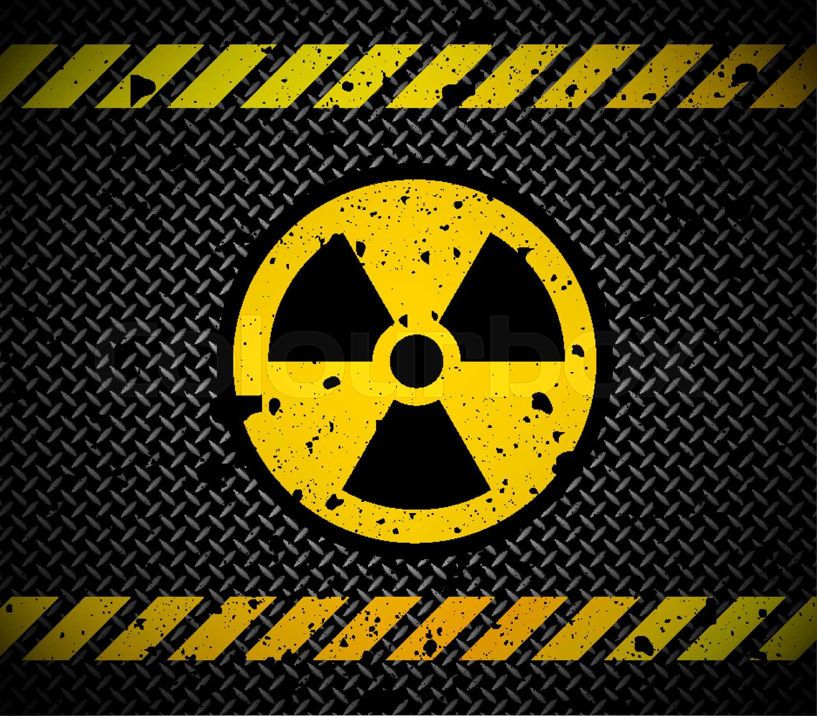 Nuclear Power Sign. Vector illustration | Stock vector | Colourbox
