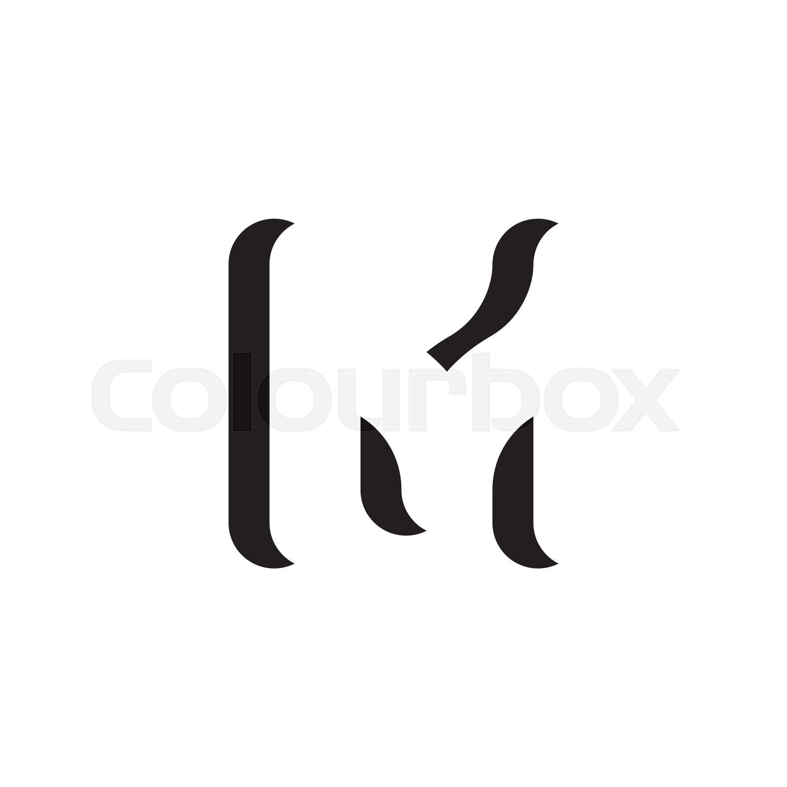 Invisible Letter M Negative Space Logo Icon Vector Stock Vector Invisible Letter M Negative Space Logo Icon Vector Stock Vector