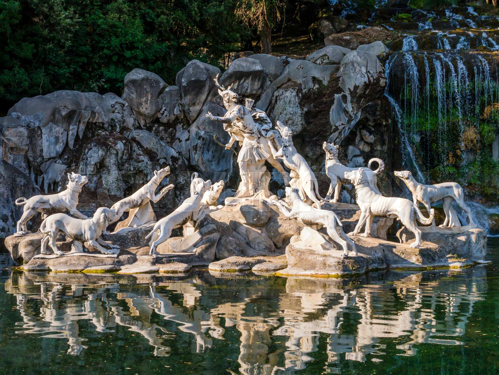 Diana And Actaeon Statue