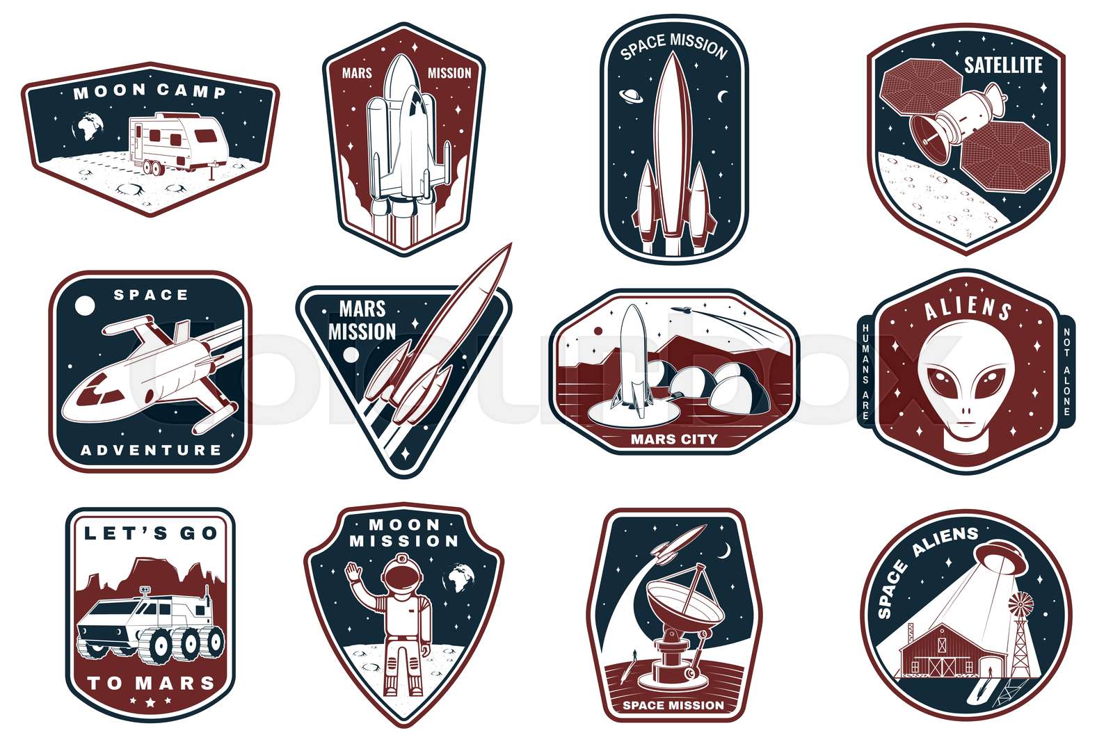 Mission To Mars Logos