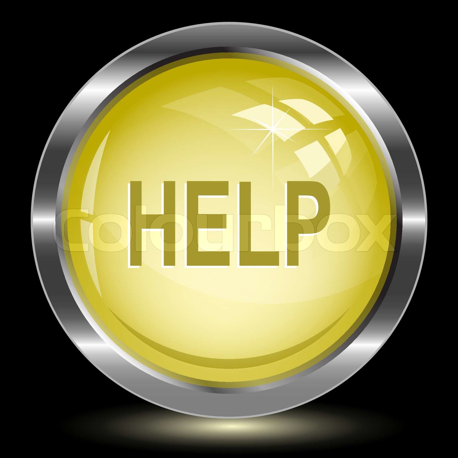 -help | Stock vector | Colourbox