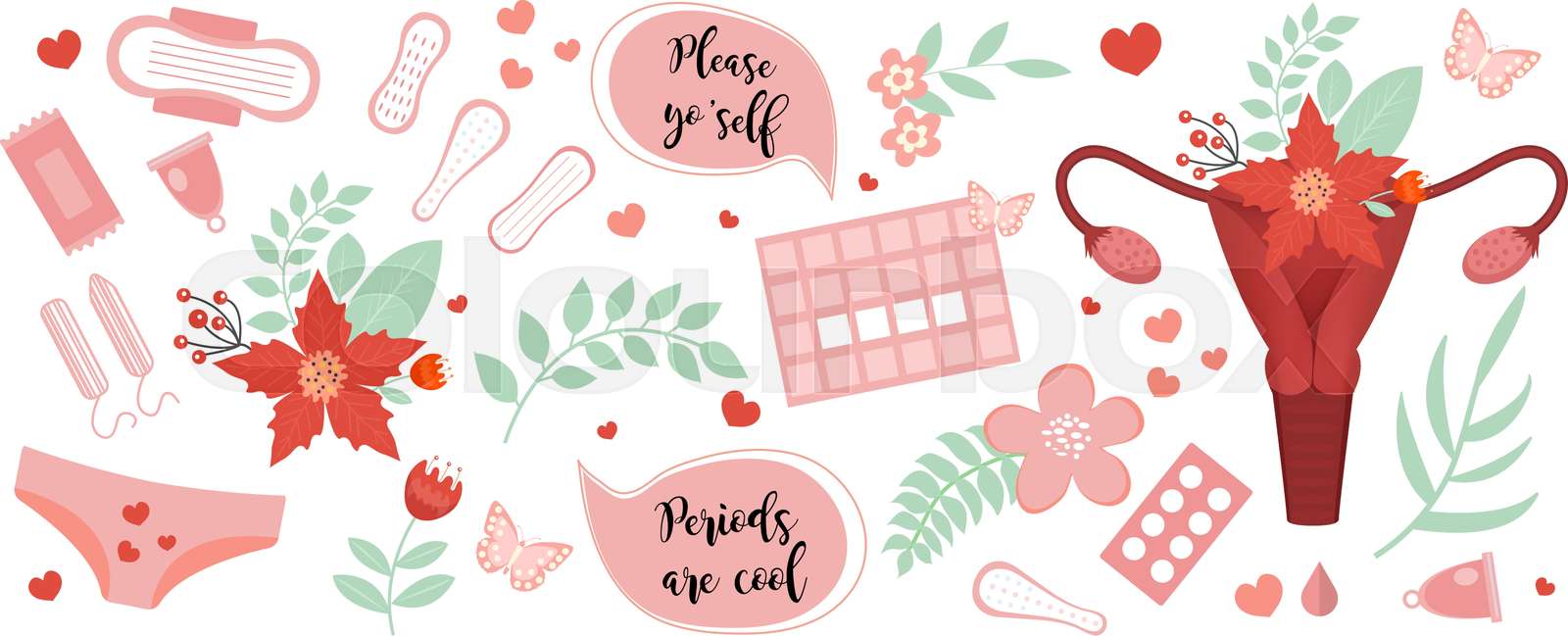 Menstrual Period Clipart