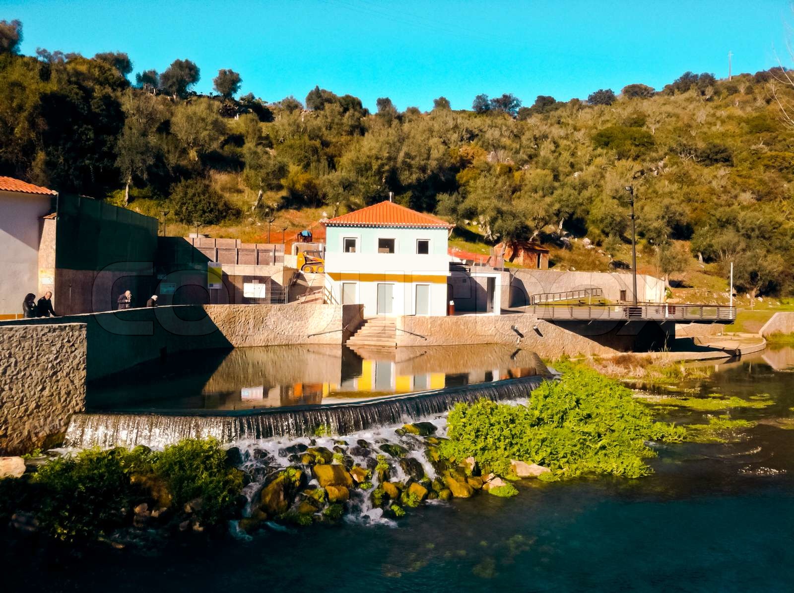 Praia fluvial do Agroal (Ourém / Tomar) | Stock image | Colourbox