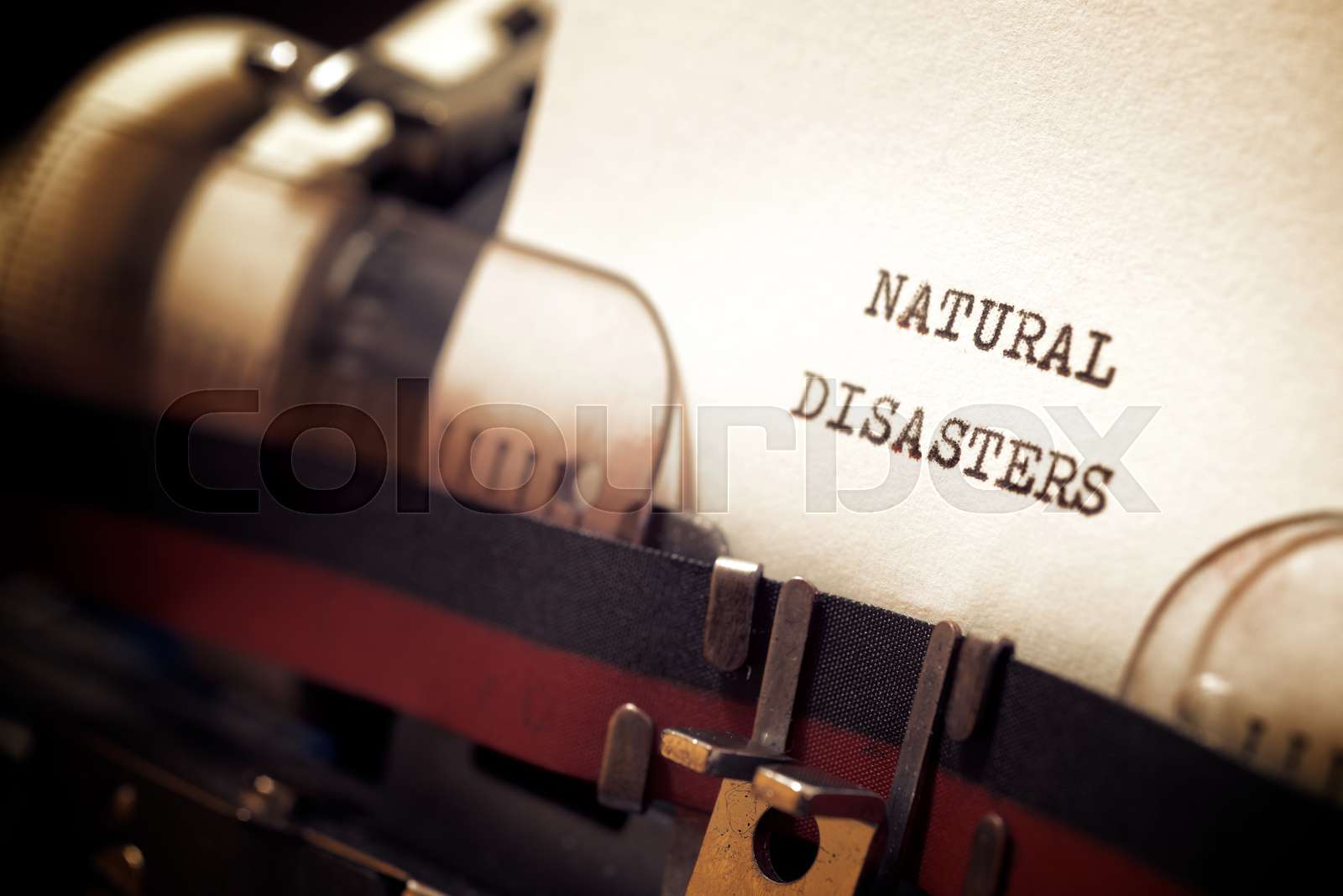 katastrophen, unfall, text | Stock Bild | Colourbox