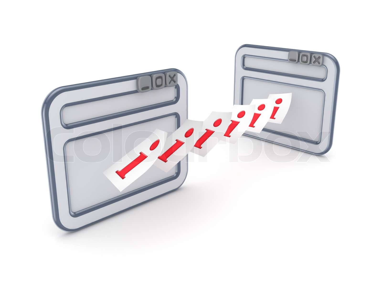 Copying process concept | Stock image | Colourbox