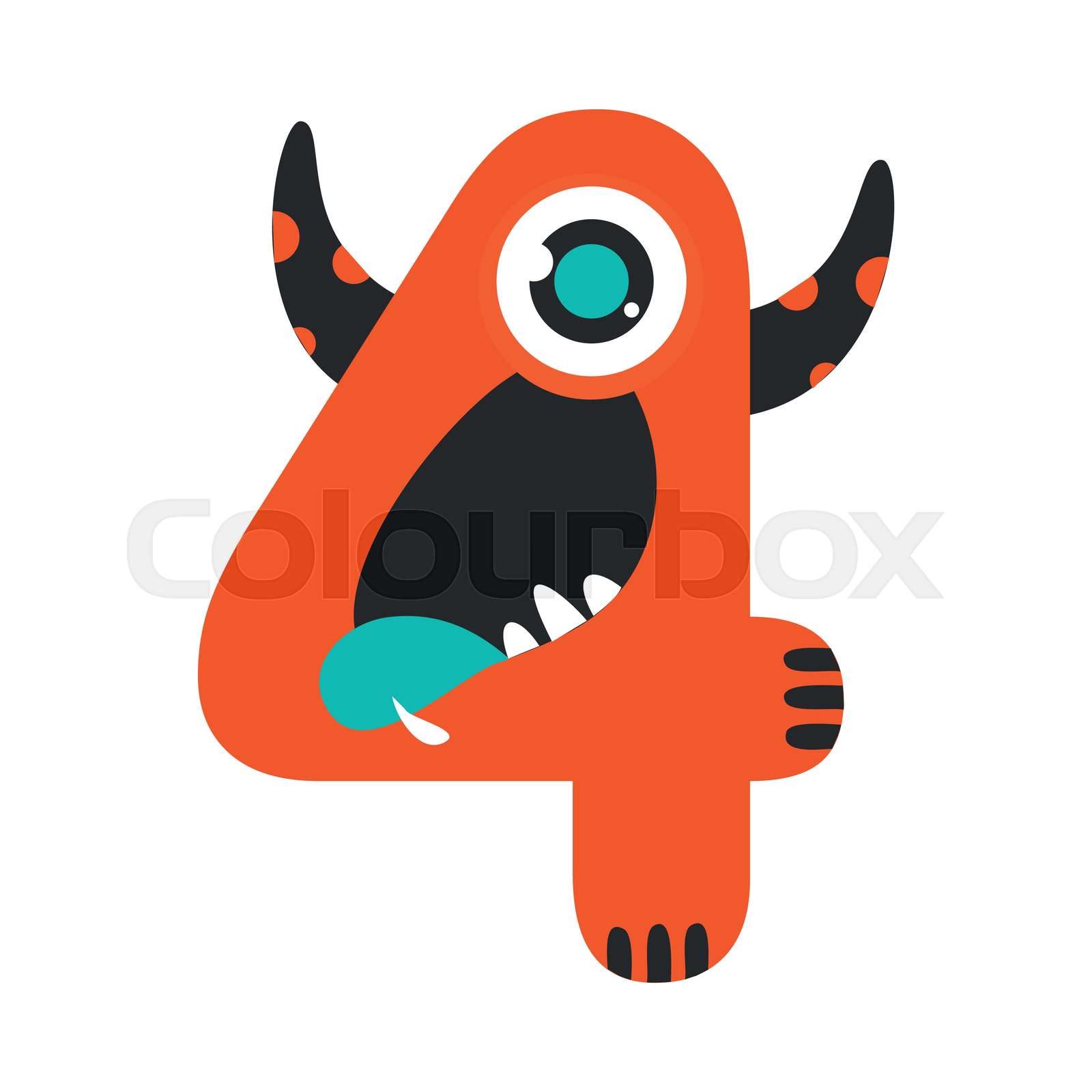 zahl, design, arithmetik | Stock-Vektor | Colourbox