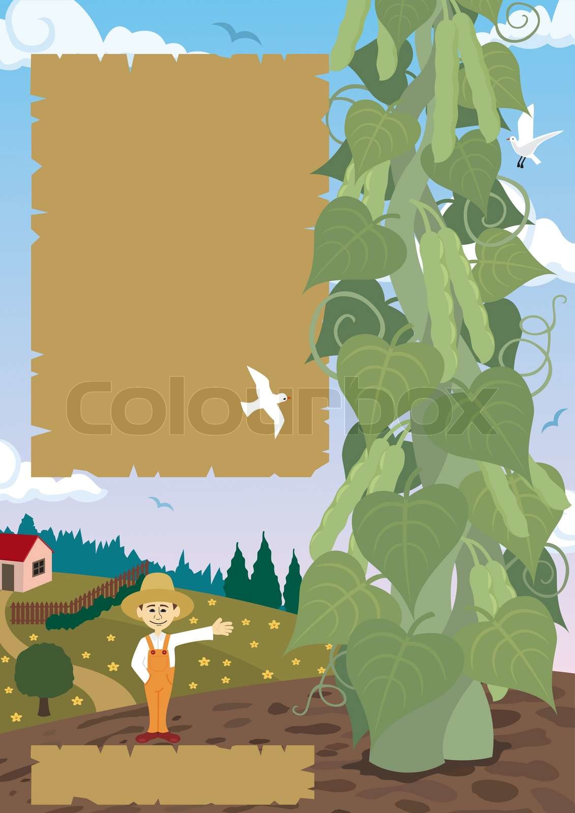 Beanstalk | Stock vector | Colourbox