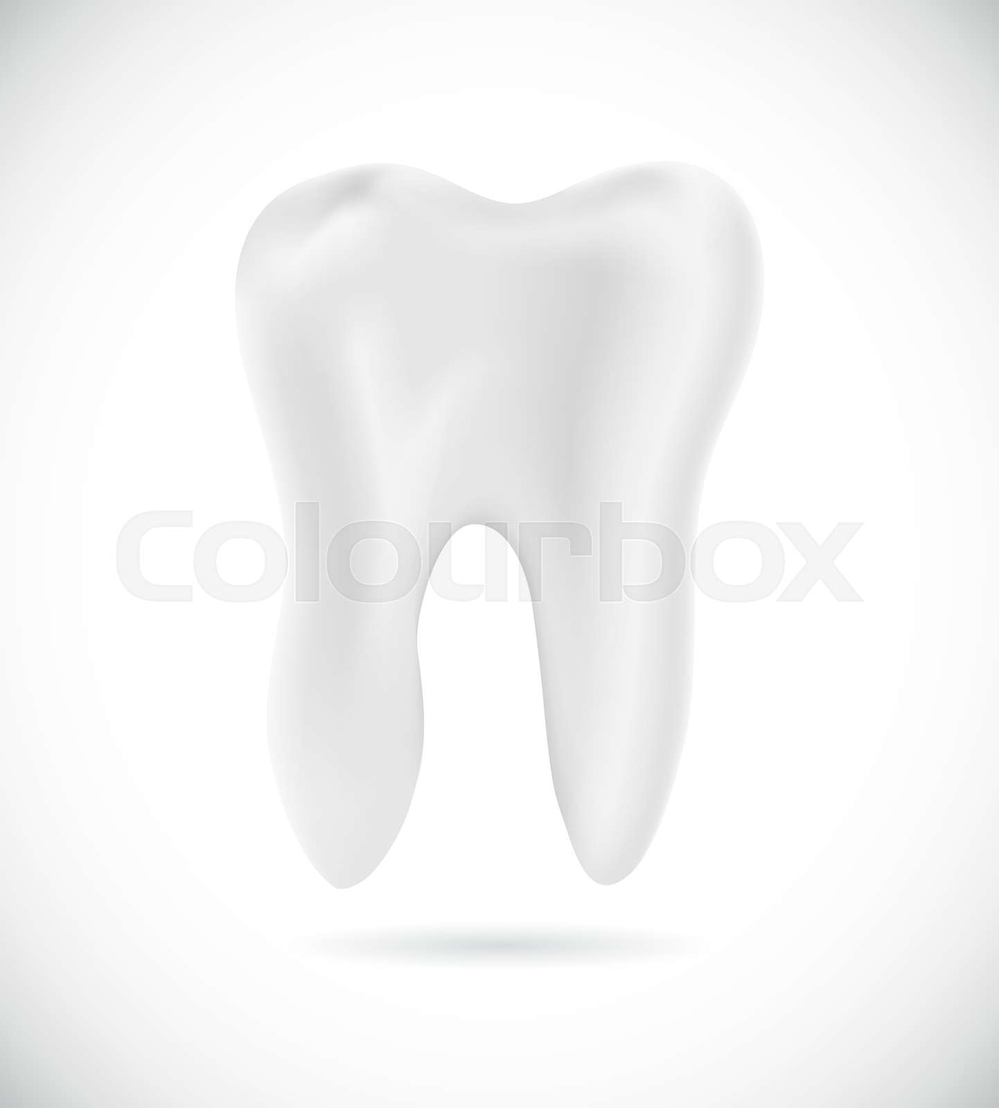tooth 3d icon | Stock vector | Colourbox