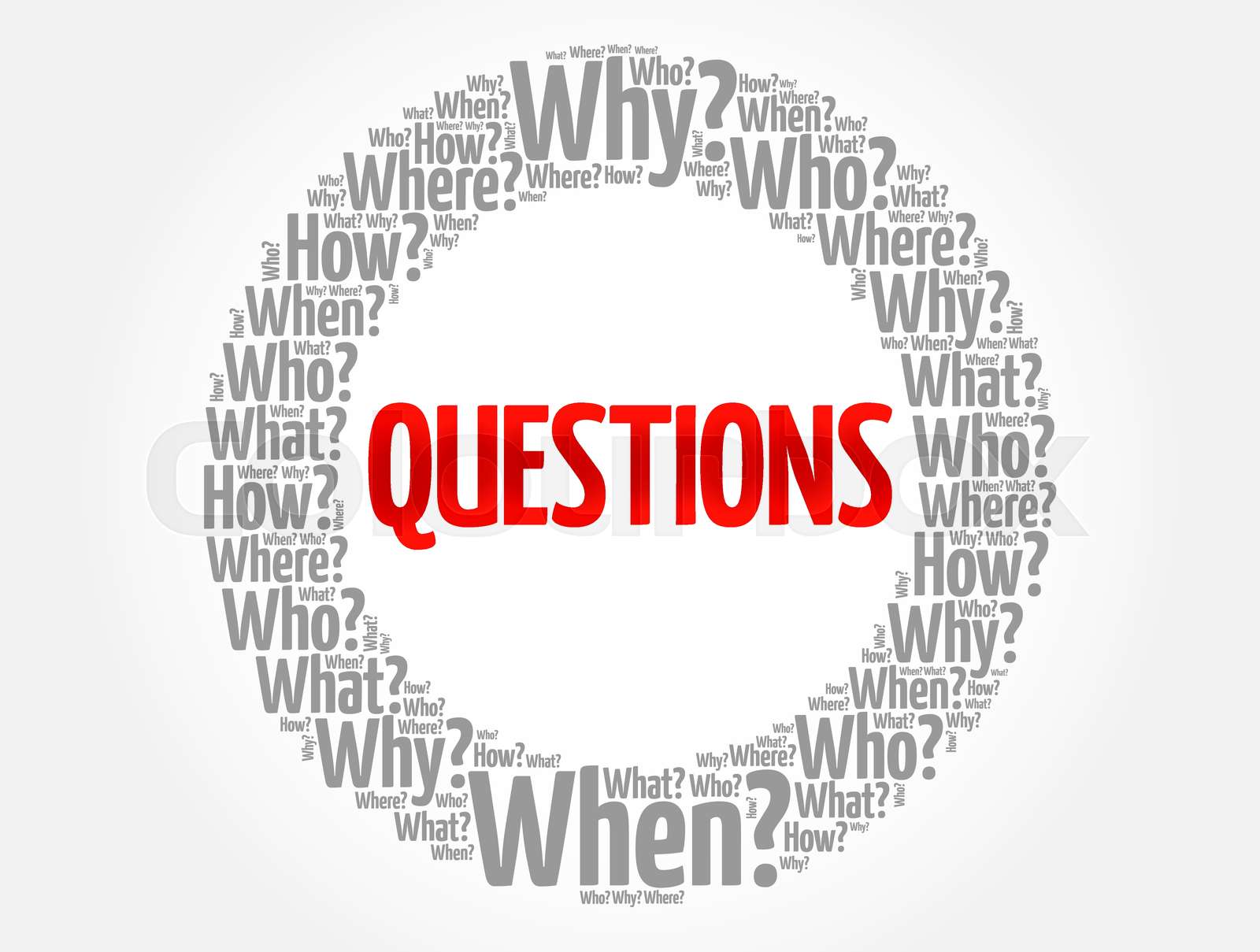Questions whose answers are considered basic in information gathering ...