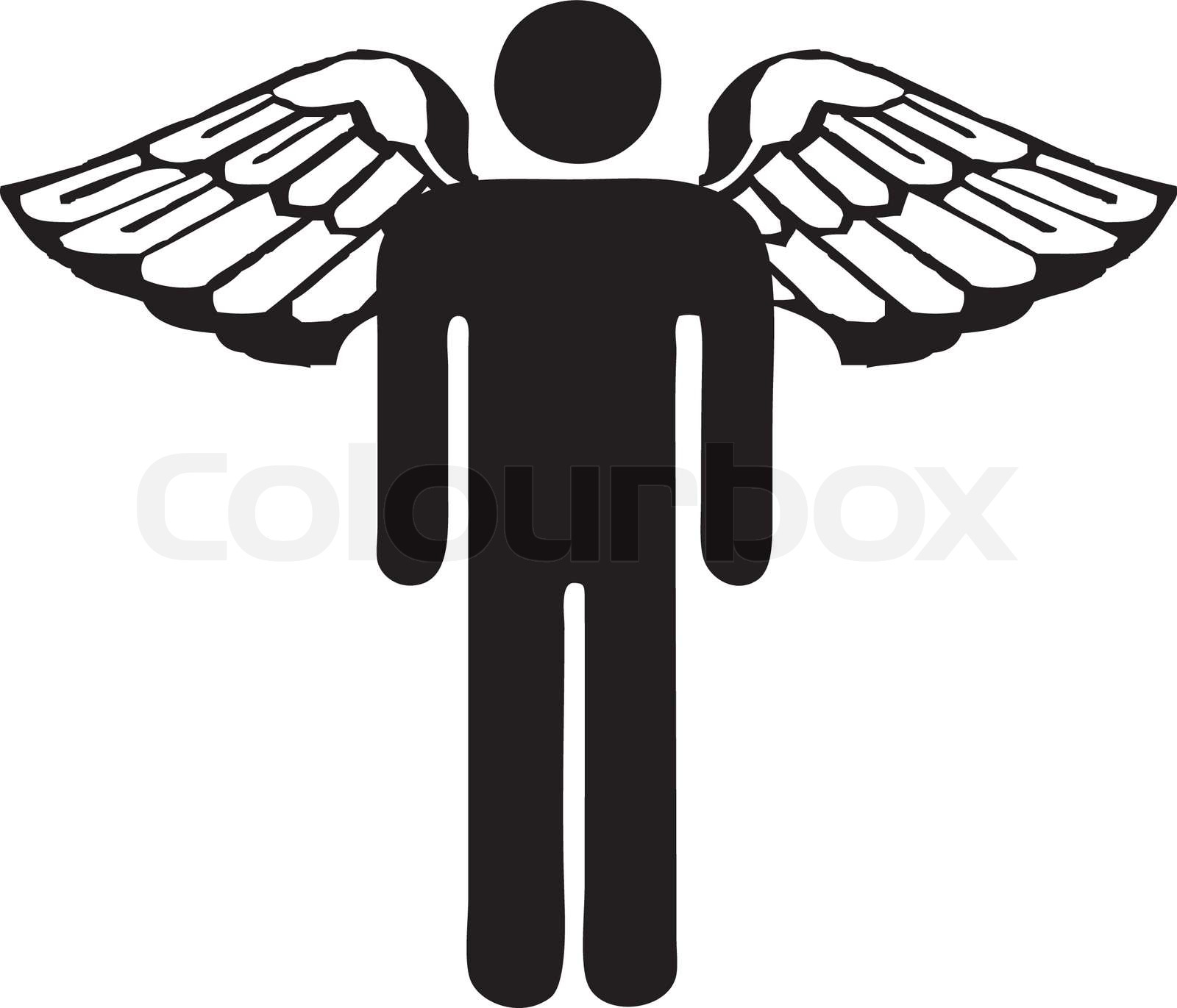 Symbol Engel | Stock-Vektor | Colourbox