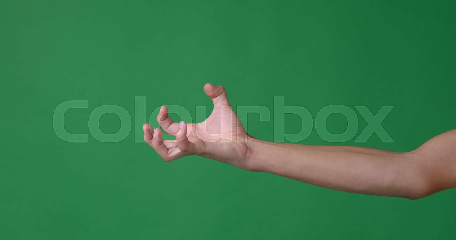 Hand Making A Claw Gesture Stock Video Colourbox