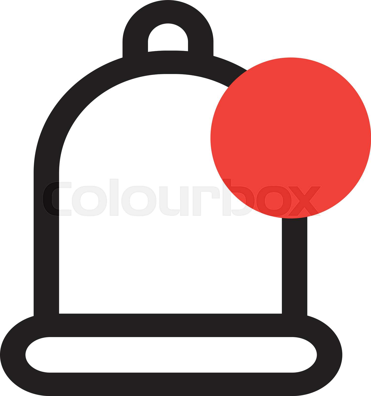 Notification icon sign design | Stock vector | Colourbox