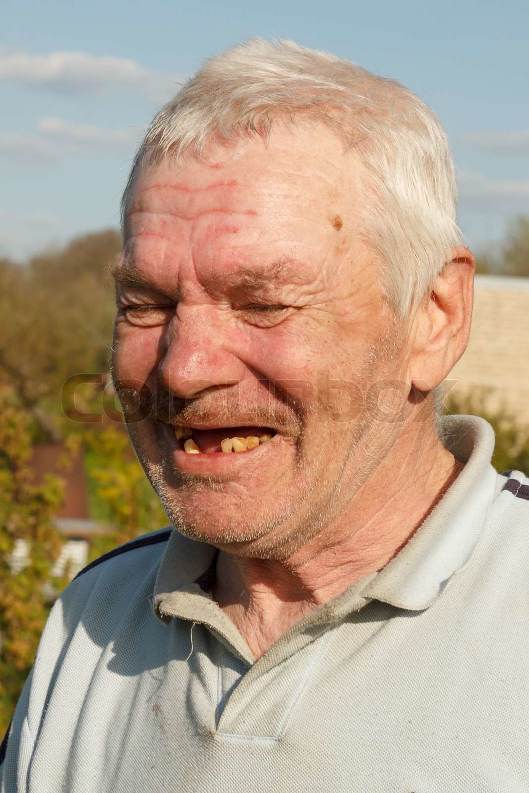 real old man | Stock image | Colourbox