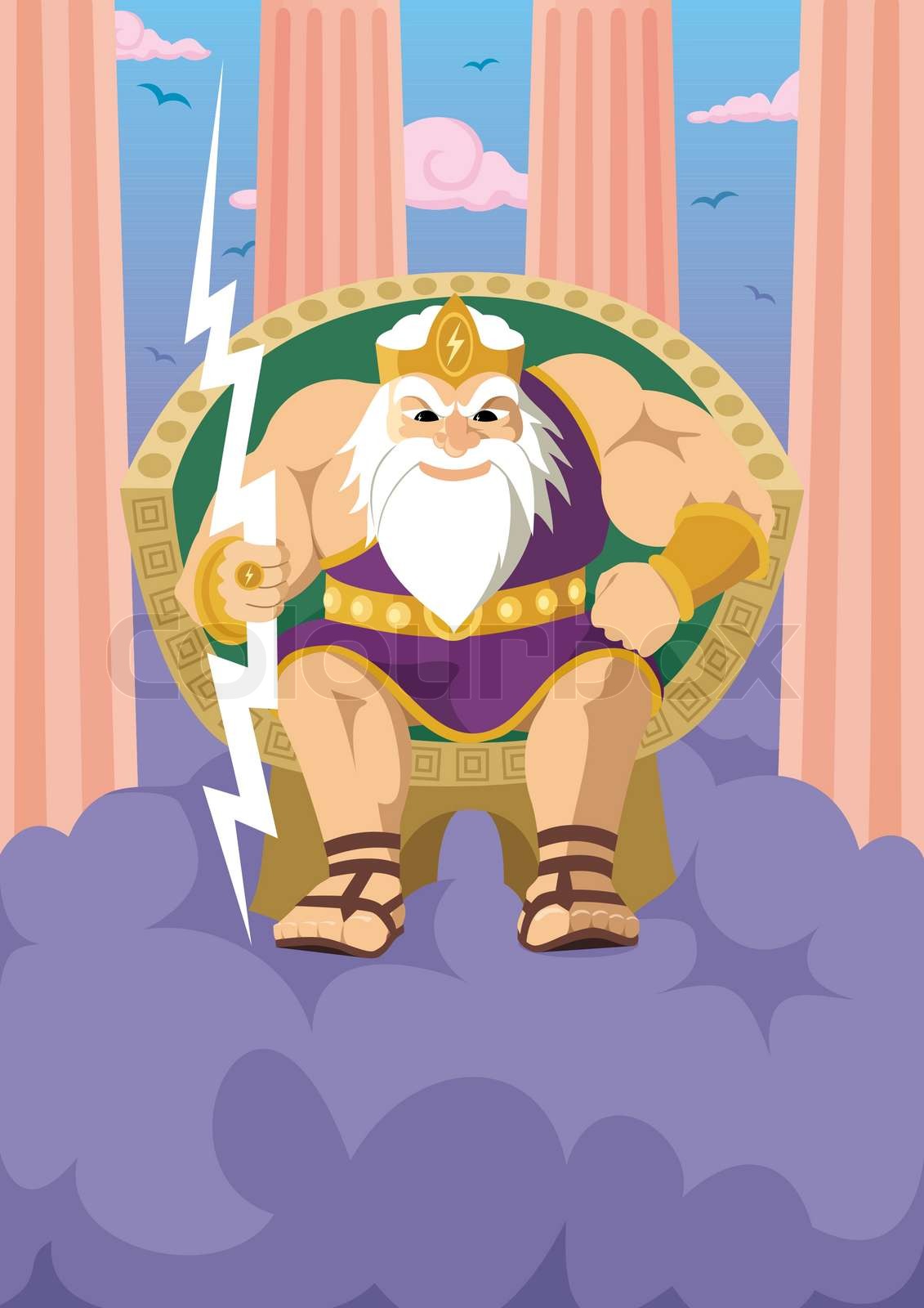 Zeus | Stock vector | Colourbox