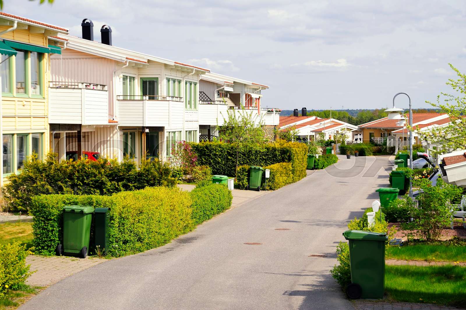 Swedish housing, Ekero Sweden | Stock image | Colourbox