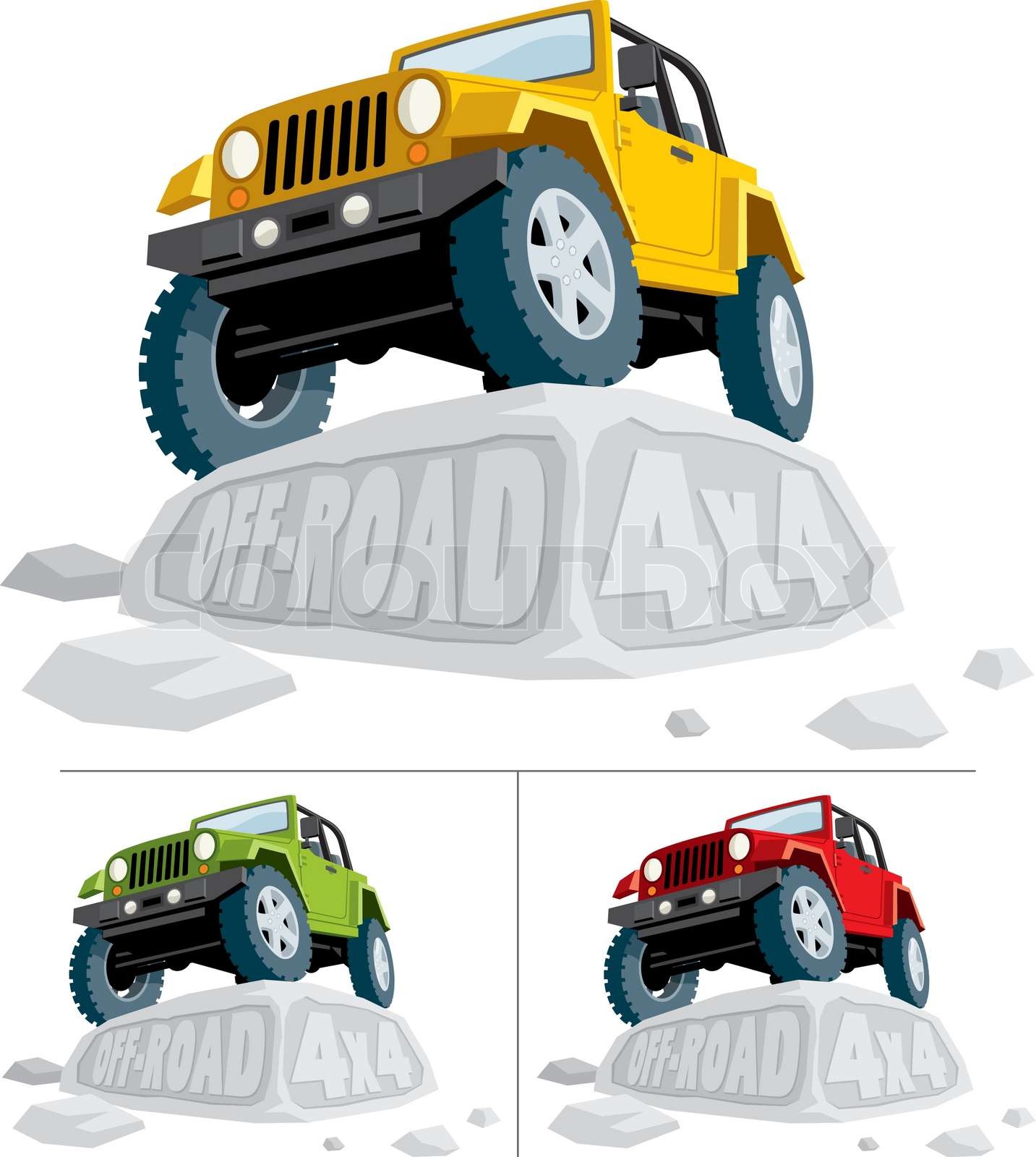 Off-Road 4x4 | Stock vector | Colourbox