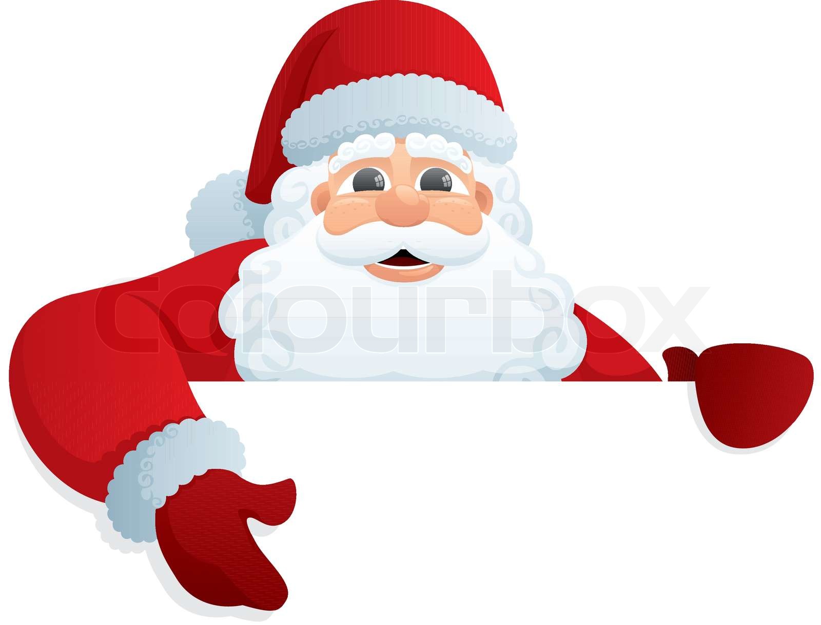 Santa Sign 2 | Stock vector | Colourbox