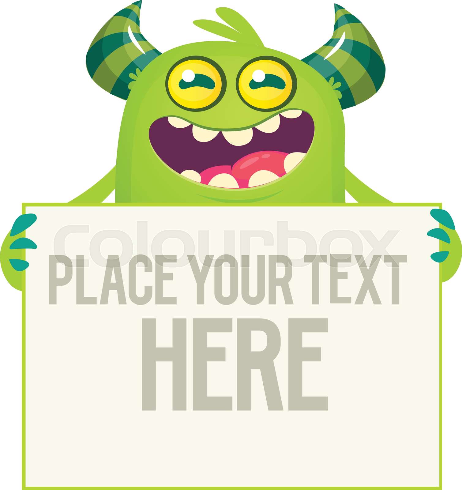 Cool cartoon alien character. Pink vector humanoid with antenna | Stock ...