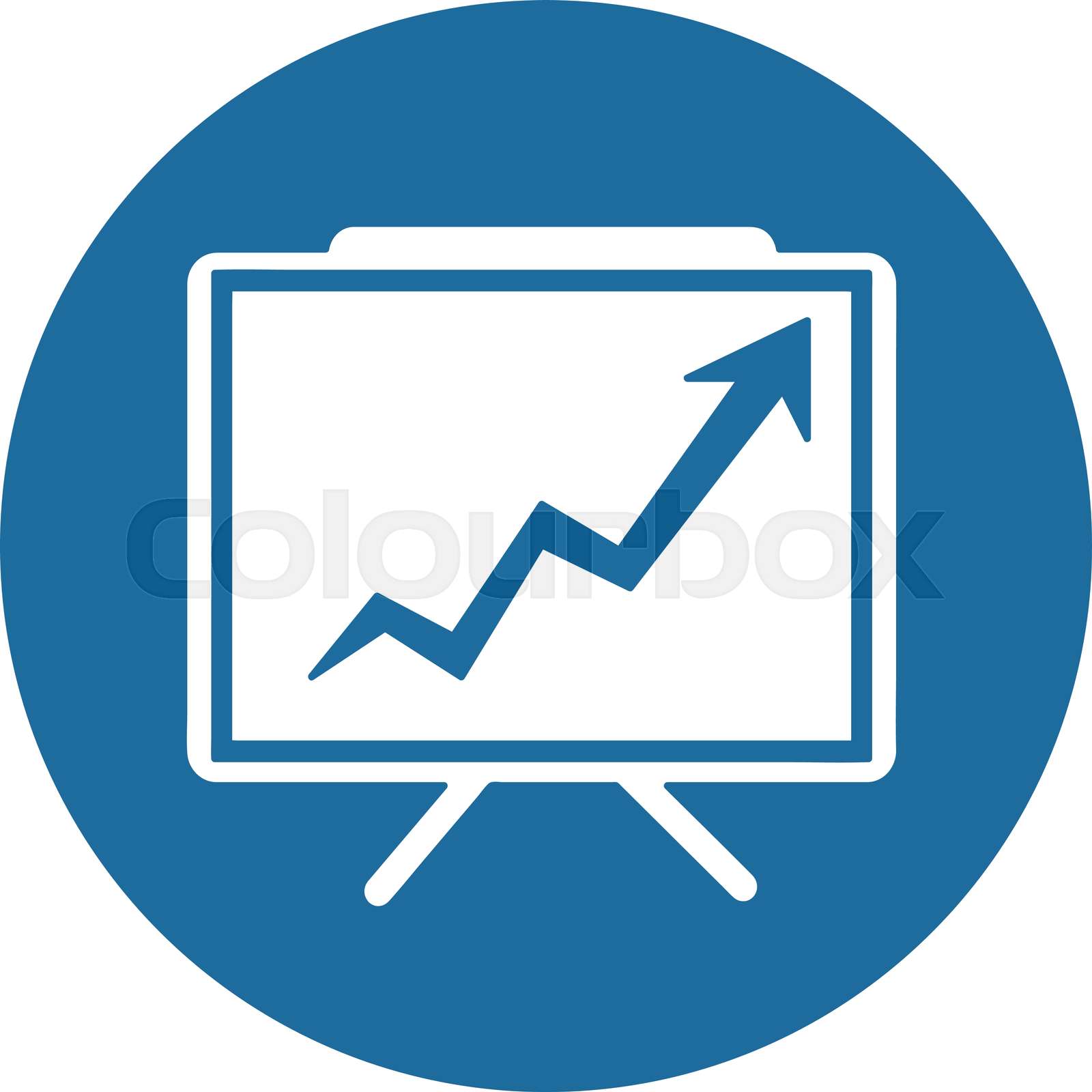 Trend icon sign design | Stock vector | Colourbox