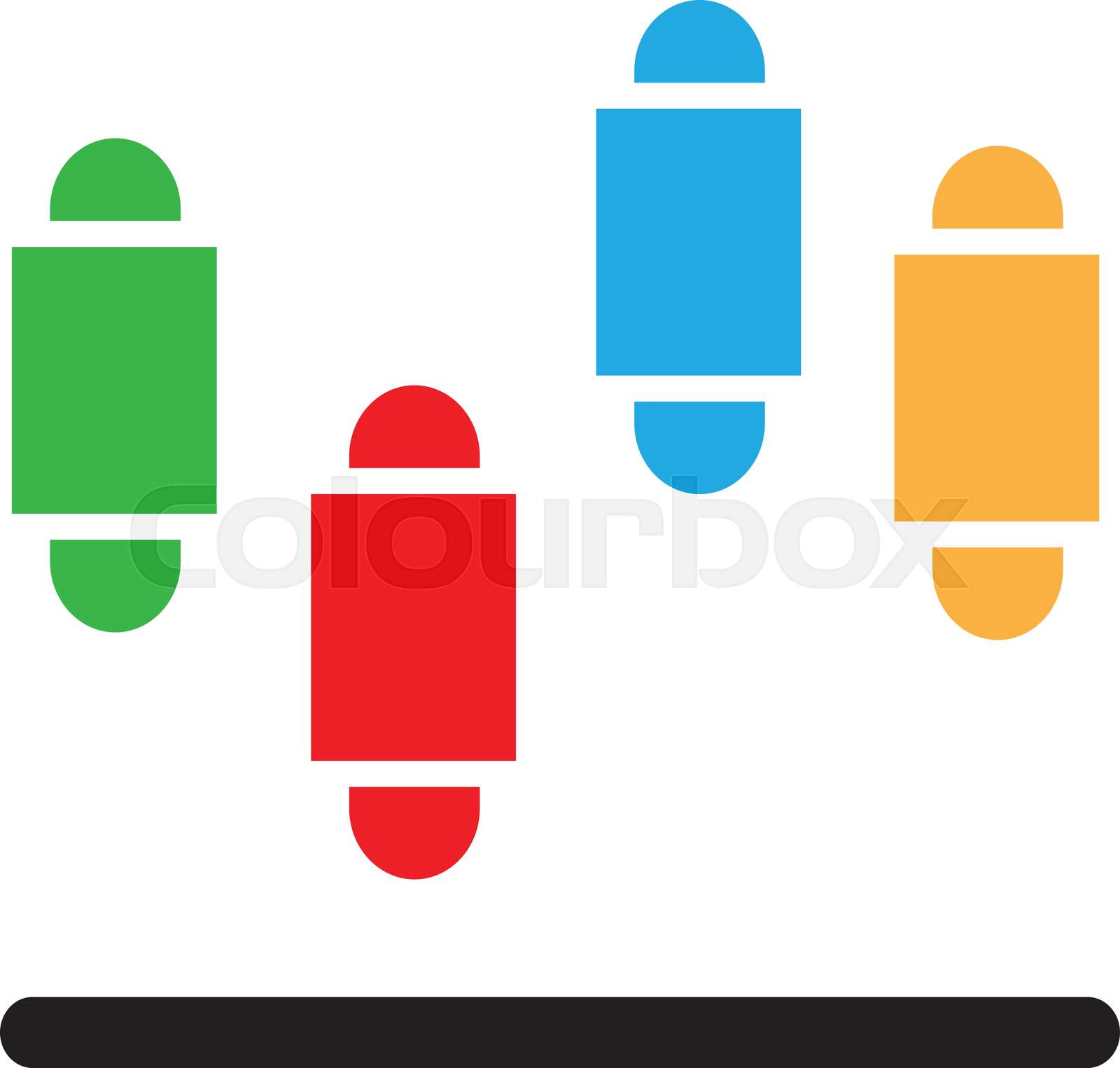 Trend icon sign design | Stock vector | Colourbox