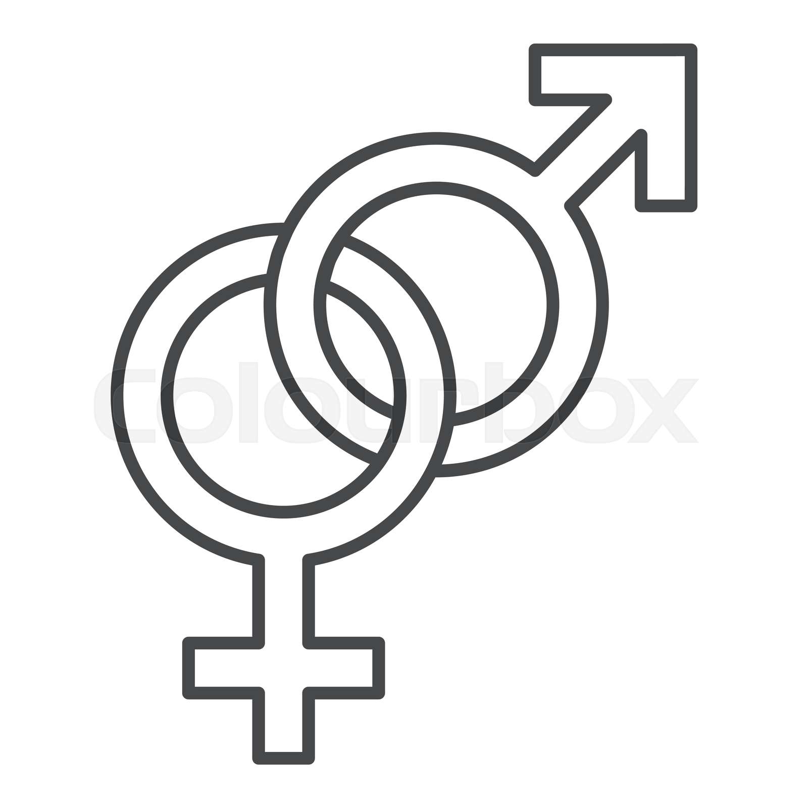 Heterosexual Symbol