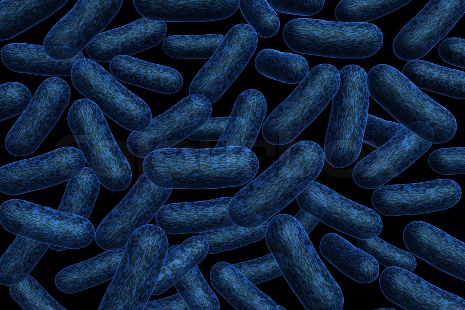 Realistic rendering of bacteria | Stock image | Colourbox