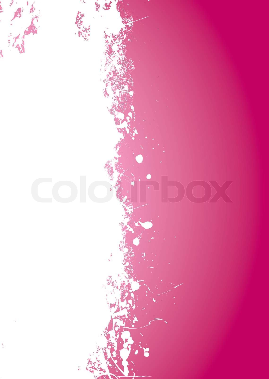 Pink splat grunge | Stock vector | Colourbox