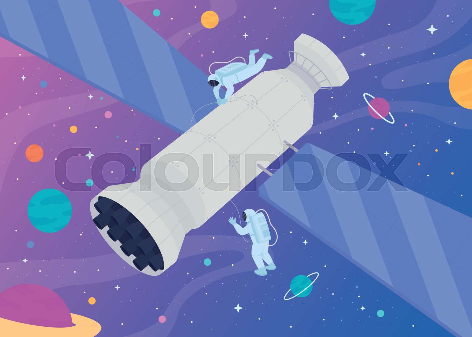 mundo, bambalina, personaje | Vector de archivo | Colourbox