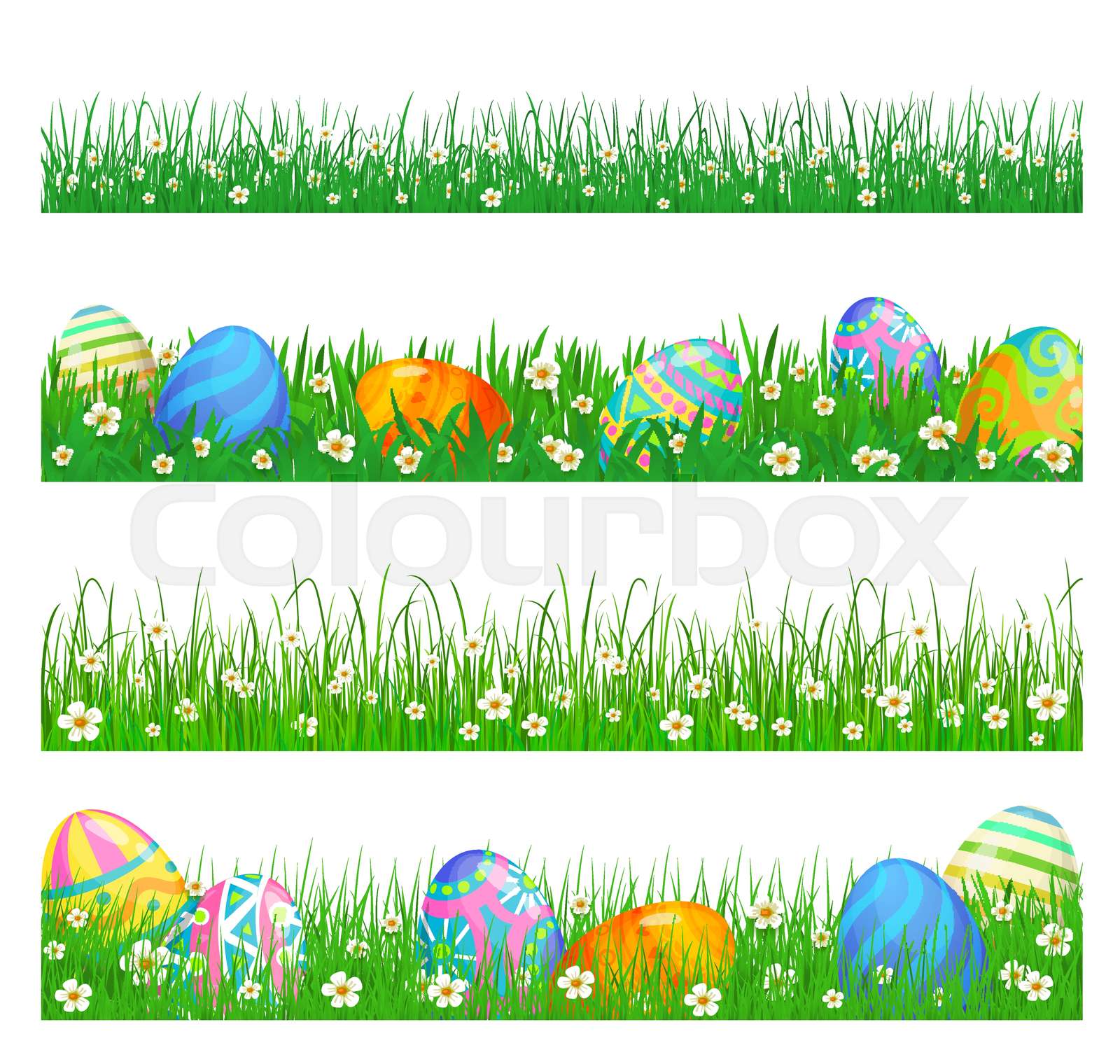 Easter Egg Border Clipart
