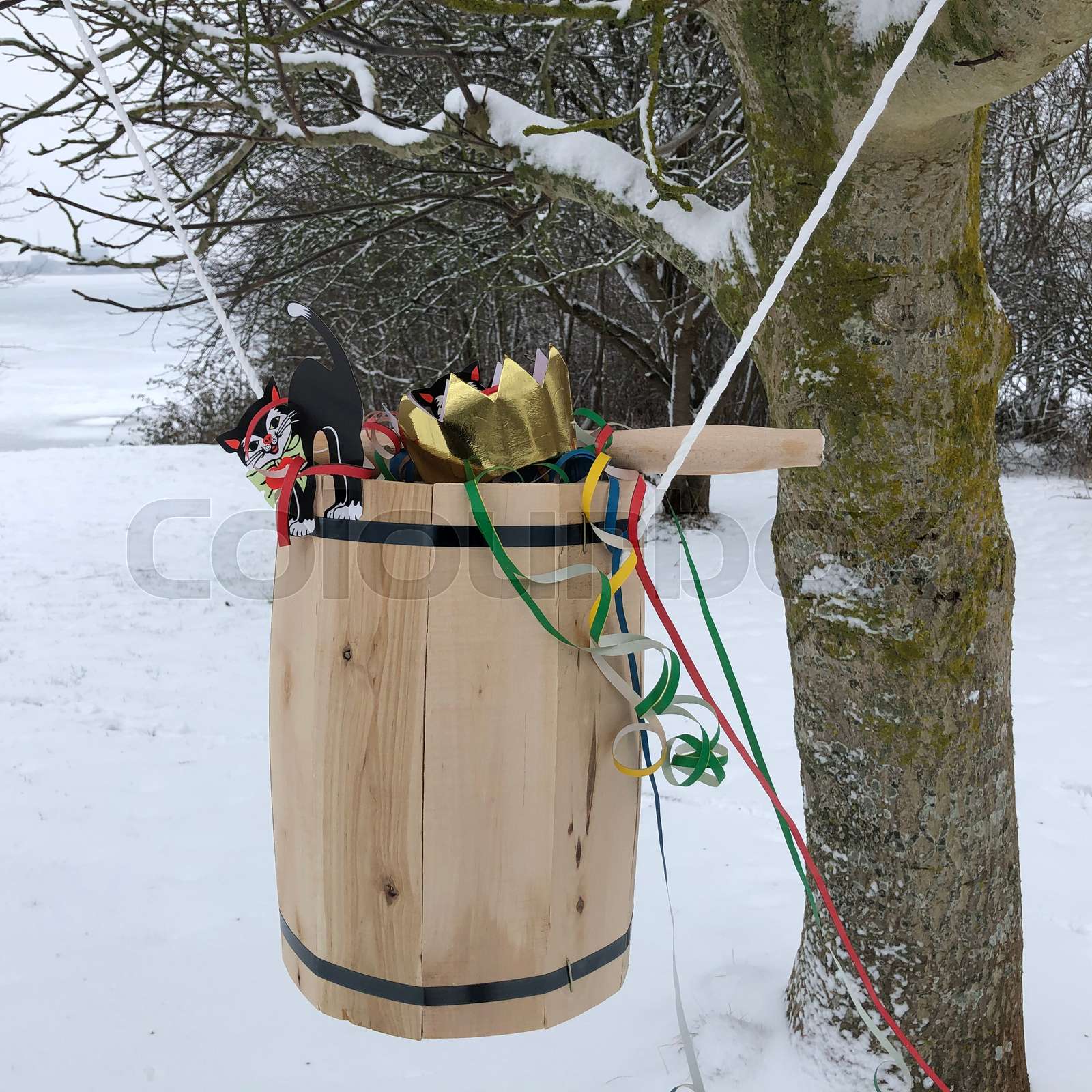 fastelavn, barrel, barrell | Stock image | Colourbox