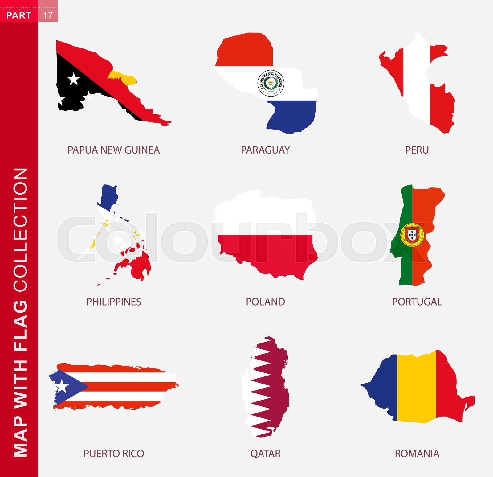 Newest Map Of World Flags