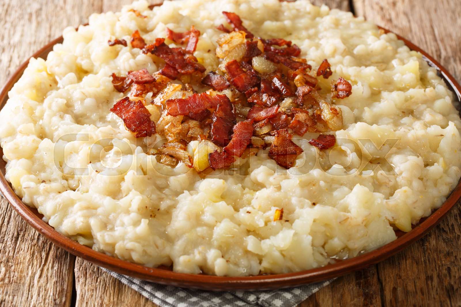 Mulgipuder is a rustic Estonian porridge consisting of mashed barley ...