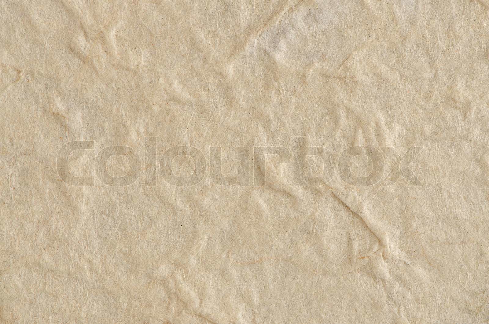 Cream textured paper | Stock image | Colourbox