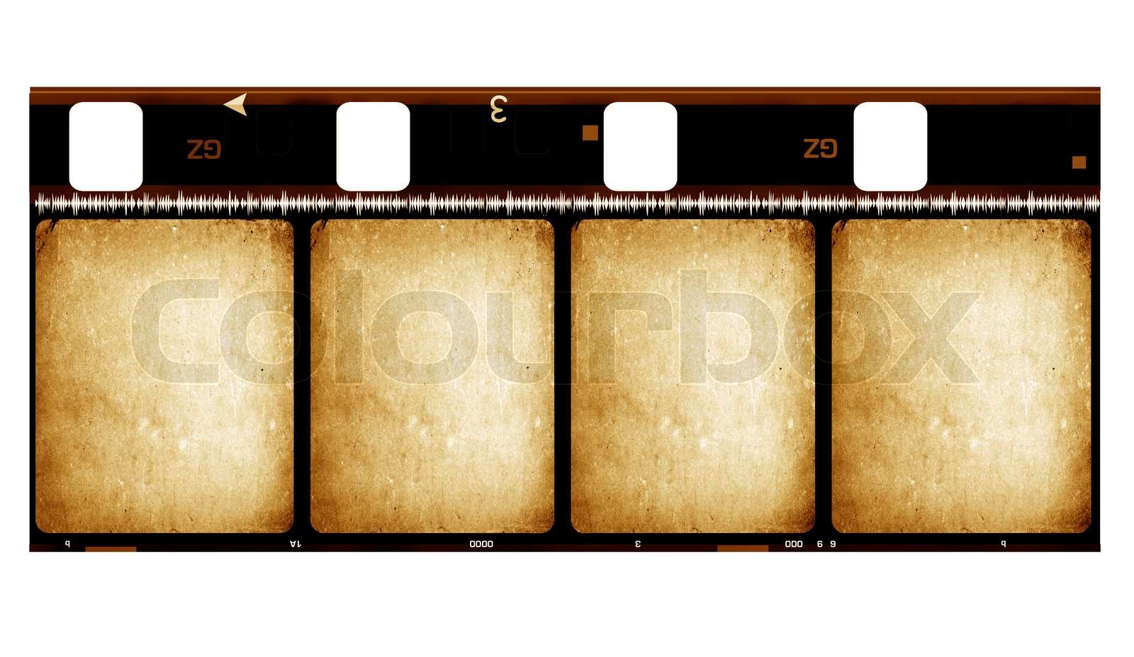 8mm Film roll,2D digital art | Stock image | Colourbox