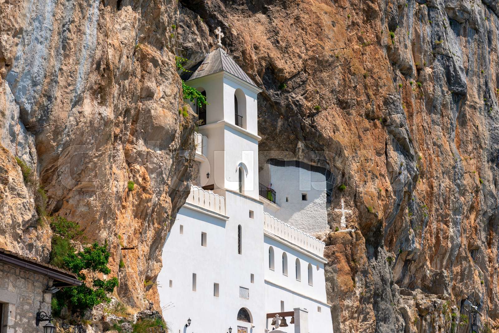 Old monastery of Ostrog | Stock image | Colourbox