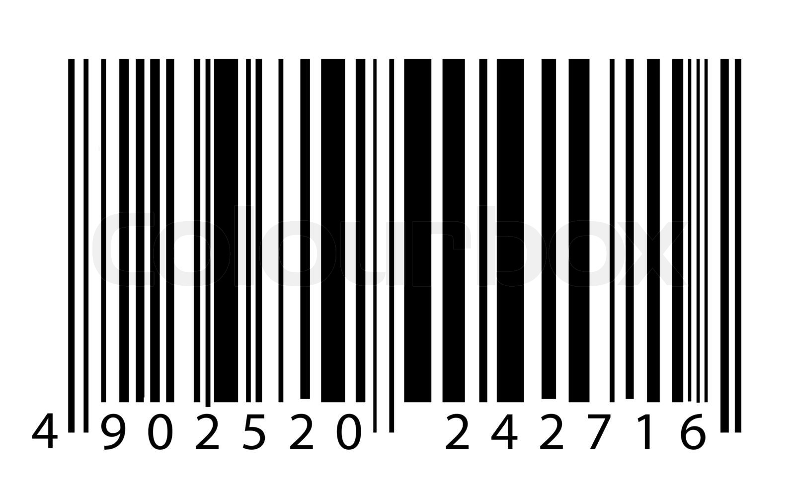 Bar code label | Stock image | Colourbox