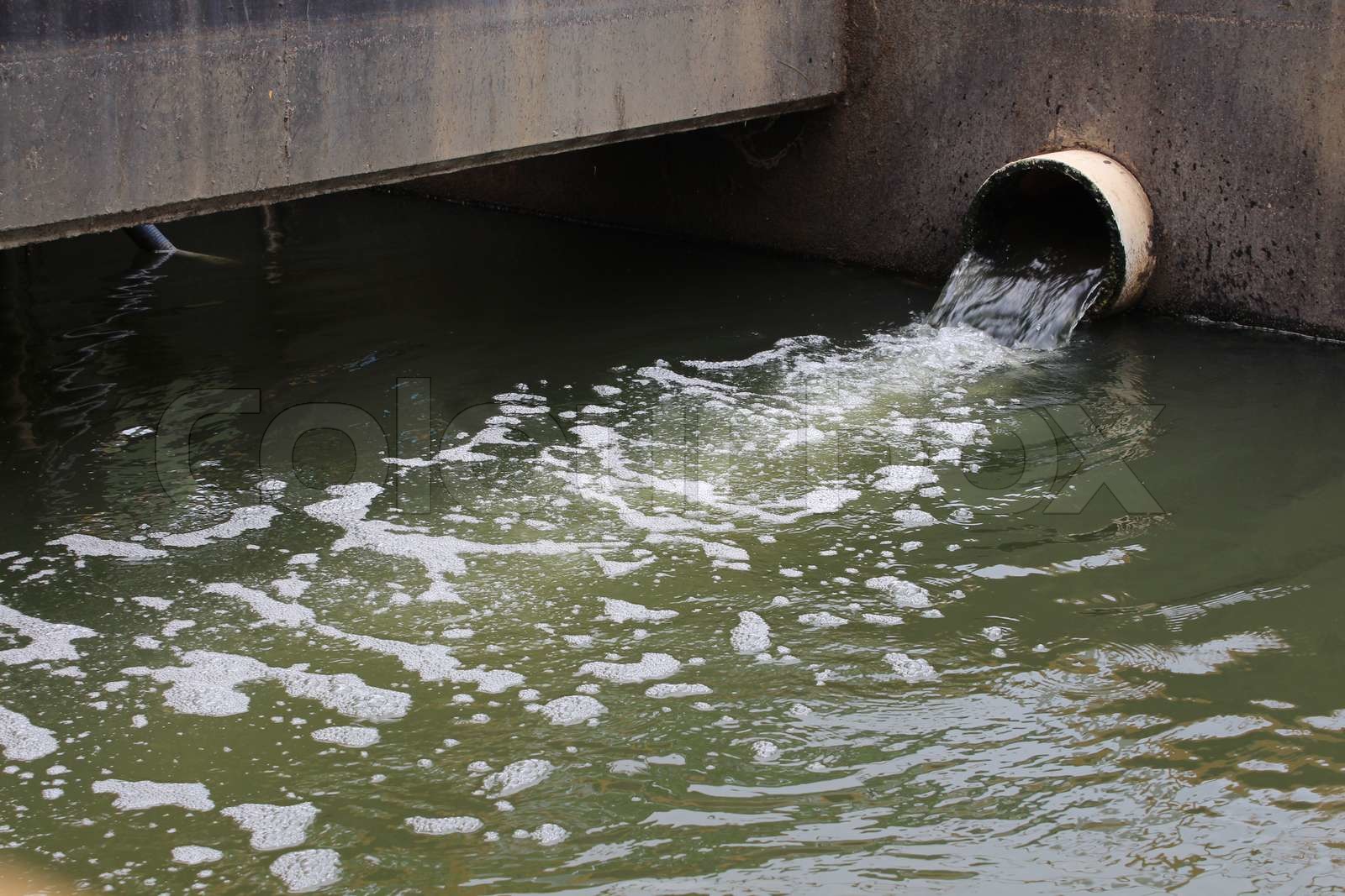Waste water | Stock image | Colourbox