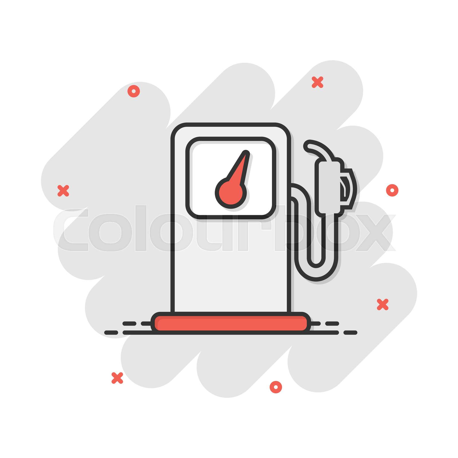 Cartoon Drawing Of Gas