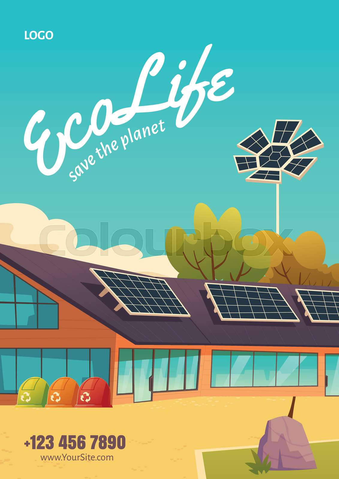 ecolife | Stock vector | Colourbox