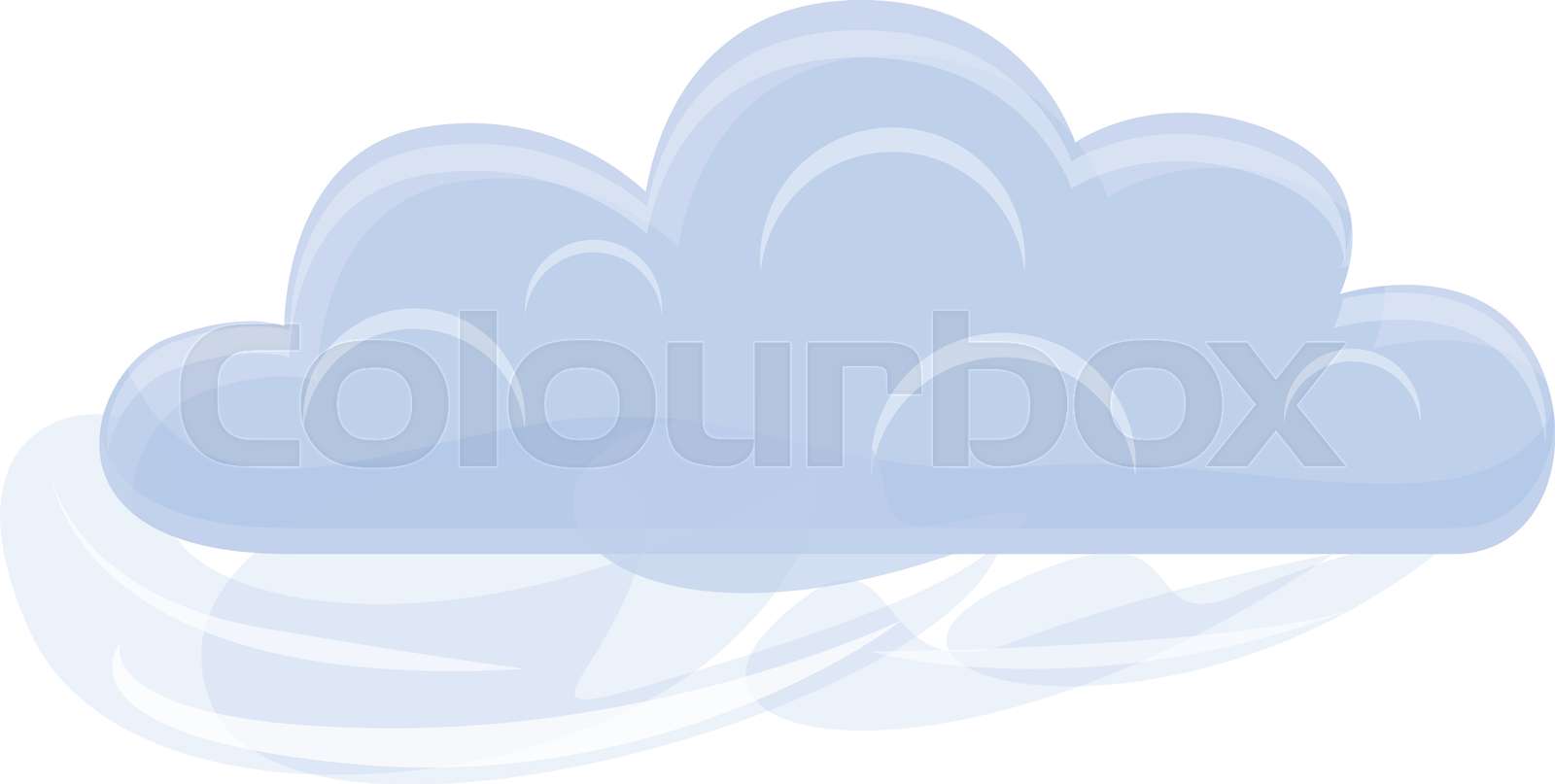 wetter, wolke, icon | Stock-Vektor | Colourbox