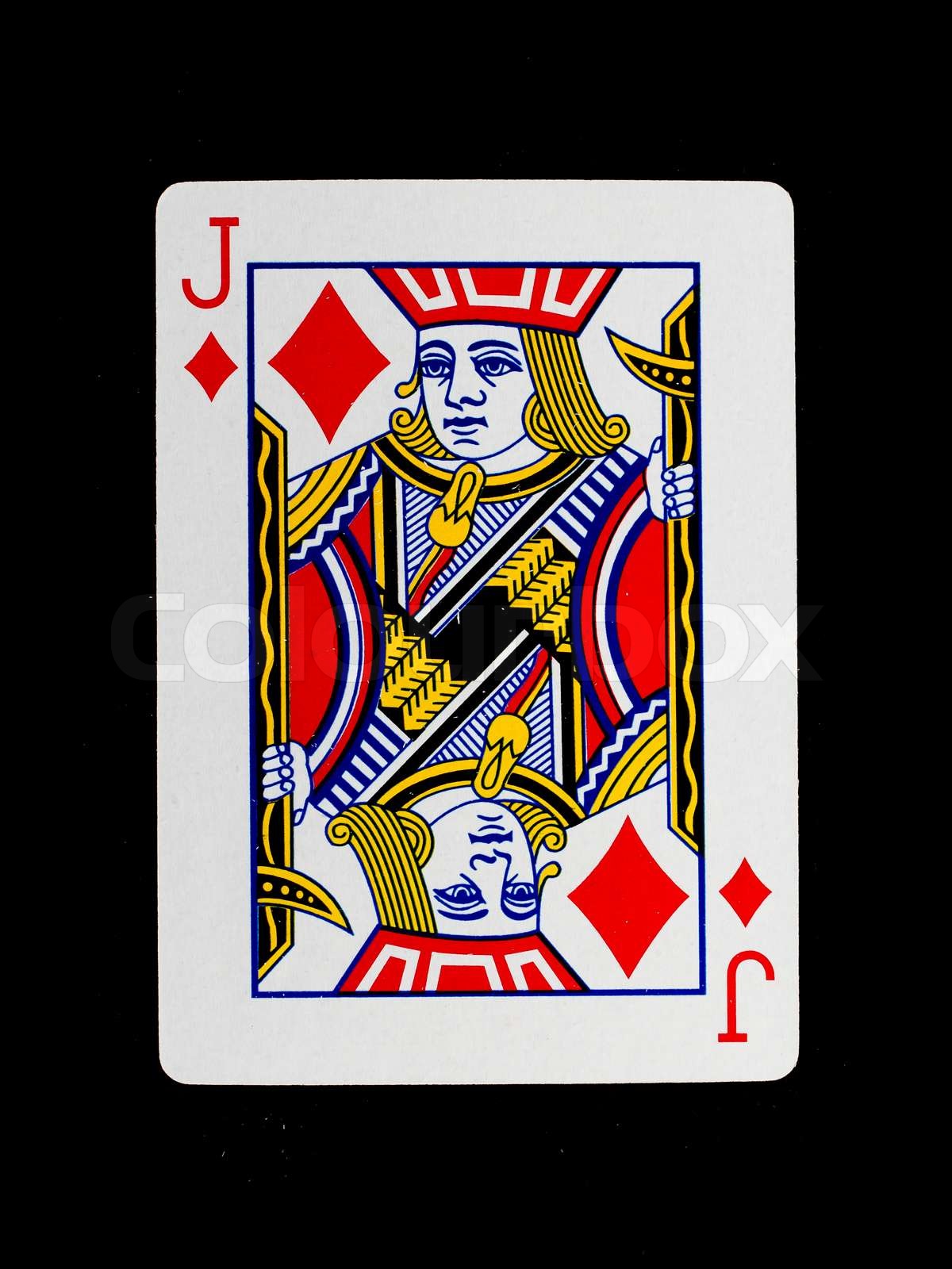 Playing card jack | Stock image | Colourbox