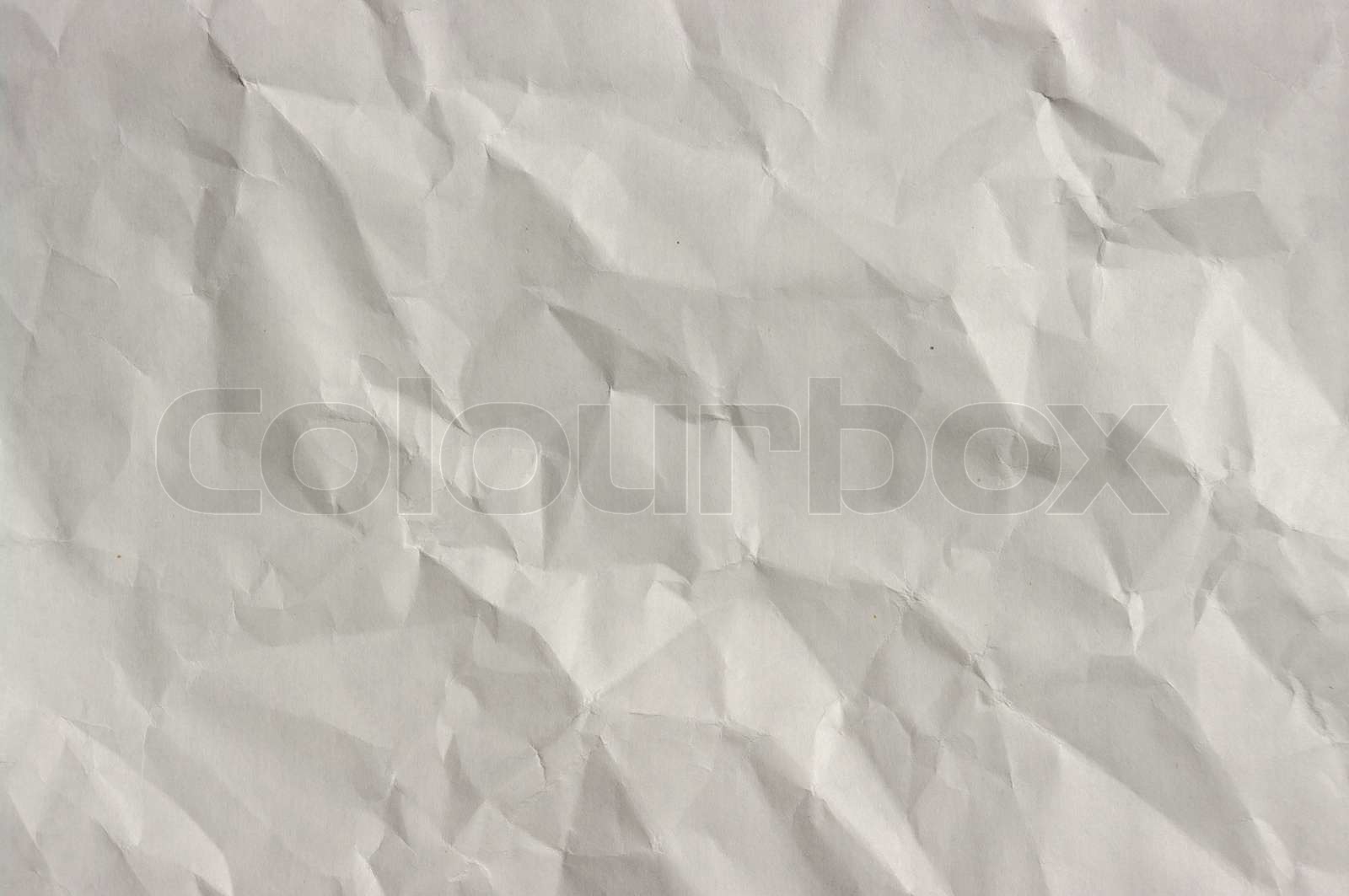 rumpled paper | Stock image | Colourbox