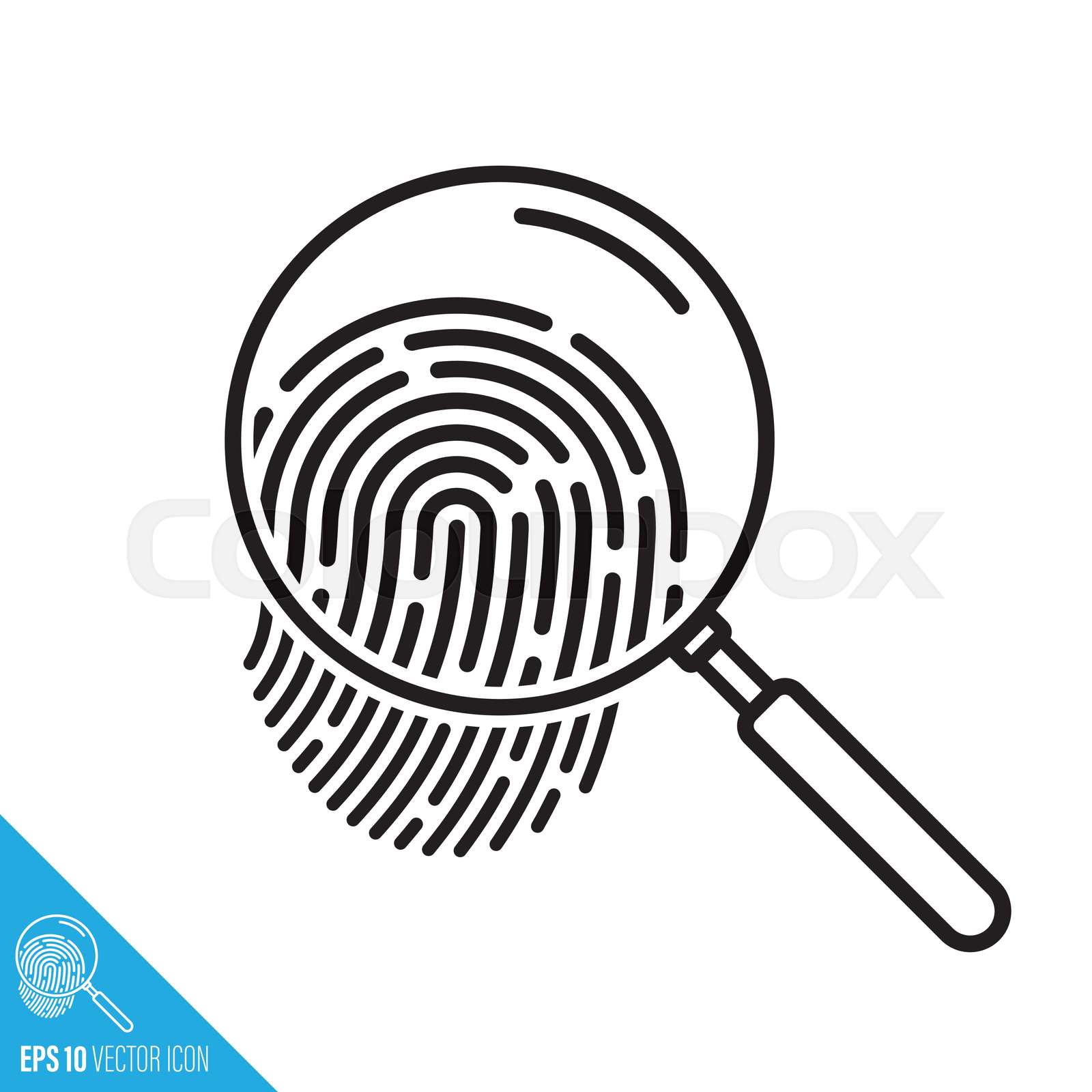 Fingerprint Magnifying Glass