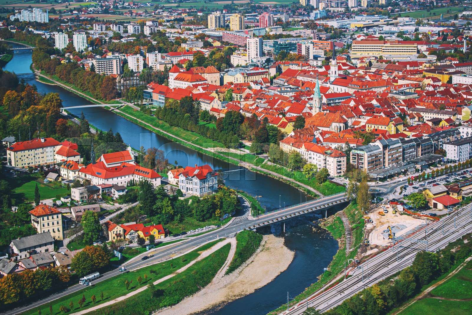 Celje city, Slovenia | Stock image | Colourbox